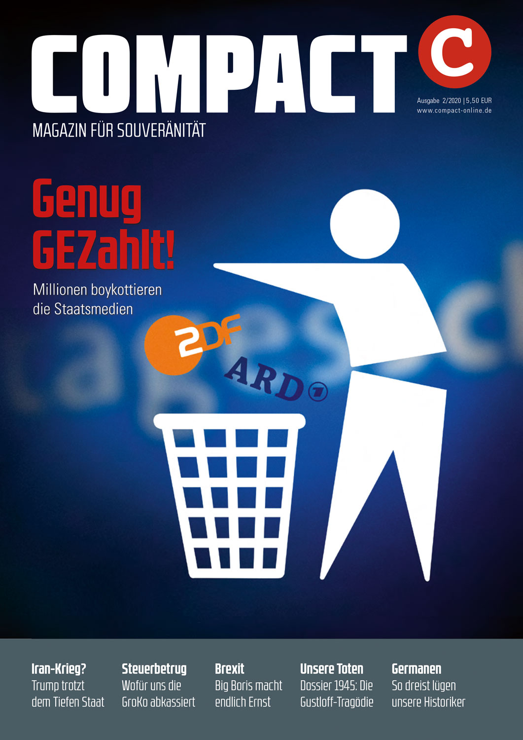 Compact Magazin Ausgabe Feb. 2020 - Kiosk - Kopp Verlag Compact Magazin Ausgabe Feb. 2020 - Kiosk - Kopp Verlag